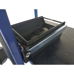 eurokraft pro Kastengabel f&uuml;r Materialheber und Hubkarre, LxB 450 x 140 - 330 mm, verstellbar