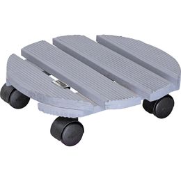 Wagner Pflanzenroller CREO, Tragf&auml;higkeit 100 kg, Massivholz, &Oslash; 290 mm, Rad-&Oslash; 40 mm, VE 2 Stk
