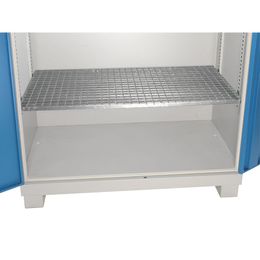 eurokraft pro Gitterrostboden, verzinkt, HxBxT 40 x 1167 x 560 mm, Traglast 120 kg