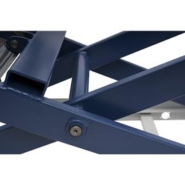 Fahrbarer Hub-Arbeitstisch, H&ouml;he 430 - 1040 mm, Traglast 600 kg, BxT 2000 x 1000 mm kaiserkraft
