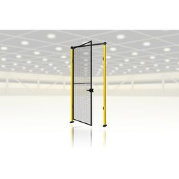 Axelent Türanbaupaket X-Guard (ohne Türwandelement, Stützen und Verriegelung), Einzeltür als Schwenktür, HxB 2500 x max. 1500 mm