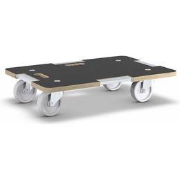 Wagner Transportroller aus Multiplexplatte, rechteckig, Tragf&auml;higkeit 250 kg, Breite 434 mm