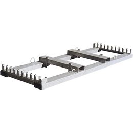 Schake Lager- und Transporttraverse f&uuml;r Absperrgitter, f&uuml;r 20 Absperrungen, verzinkt