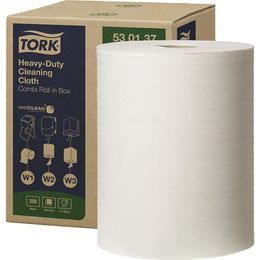 Tork Papierwischtücher, extrastark, Vlies, 1-lagig, weiß, 280 Blatt/Rolle