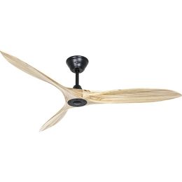 Deckenventilator ECO AIRSCREW, Rotorblatt-&Oslash; 1520 mm, natur / mattschwarz kaiserkraft