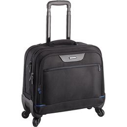 Business-Laptop-Trolley, Laptopfach gepolstert, schwarz kaiserkraft