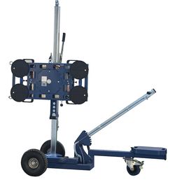 Bohle Hebeger&auml;t LIFTMASTER, manuelle 2-Kreis-Hebeanlage, 360&deg; drehbar, Tragf&auml;higkeit 180 kg, Scheiben-&Oslash; 220 mm