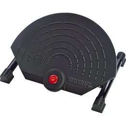 eurokraft pro Fu&szlig;st&uuml;tze, Gasfeder-H&ouml;henverstellung 110 - 320 mm, neigungsverstellbar