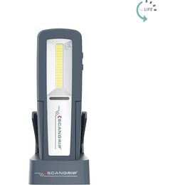 SCANGRIP LED-Handleuchte UNIFORM forLIFE, mit Ladestation, 500 Lumen, Schutzart IP65