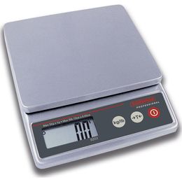 Soehnle Kompaktwaage, mit 3-Tasten-Bedienung, W&auml;gebereich bis 5 kg, Ablesbarkeit 1 g, W&auml;geplatte 150 x 210 mm