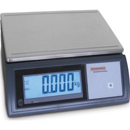 Soehnle Kompaktwaage, mit Gro&szlig;anzeige, W&auml;gebereich bis 45 kg, Ablesbarkeit 1 g, W&auml;geplatte 360 x 240 mm