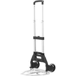 eurokraft basic Transportkarre klappbar, Tragf&auml;higkeit 50 kg, Polymer spurlos