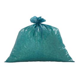 Großvolumen-Abfallsäcke, LDPE, 100 l, LxB 800 x 800 mm, VE 250 Stk, 40 µm, blau kaiserkraft