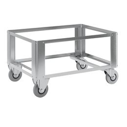 Zarges Alu-Untersetzwagen W152, f&uuml;r Aluminium-Kiste, Au&szlig;en-LxBxH 790 x 590 x 452,5 mm