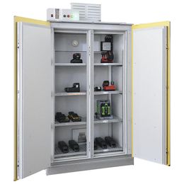 LaCont Akku-Sicherheits-Lagerschrank SiS Li-Ion 90 Safe Pro, ohne Brandunterdr&uuml;ckungssystem, HxB 2250 x 1212 mm
