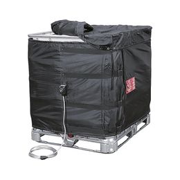 IBC-Isolierhaube ECO/PRO, 1000-l-IBC, Nylon, schwarz, IP40 kaiserkraft
