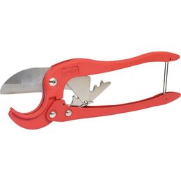 KS Tools Kunststoff-Rohrschere, Klinge aus Edelstahl, f&uuml;r &Oslash; 0 - 63,0 mm