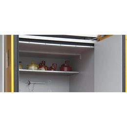 LaCont Gitterrost-Einlegeboden für Fass-Schrank, BxT 1550 x 1025 mm, Tragfähigkeit 75 kg