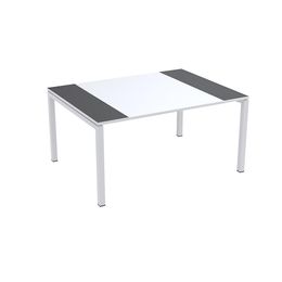 easyDesk Konferenztisch easyDesk®, HxBxT 750 x 1500 x 1160 mm, weiß/anthrazit