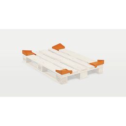 ratioform Gleitschutzecke, orange, VE 20 Stk, LxBxH 190 x 165 x 60 mm