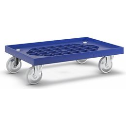 Transportroller, Gitterladefl&auml;che, Polypropylen-R&auml;der, 605 x 410 mm kaiserkraft