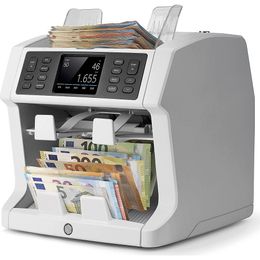 SAFESCAN Geldz&auml;hlmaschine f&uuml;r unsortierte Z&auml;hlung mit Sortierfunktion, 2985-SX, 7fache Falschgelderkennung