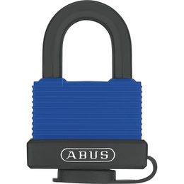 Abus Vorh&auml;ngeschloss, Messing, 70IB/45 Lock-Tag, VE 6 Stk, blau