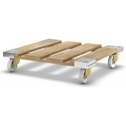 Rollplatte, Holz, Tragfähigkeit 500 kg, Gewicht 13 kg kaiserkraft