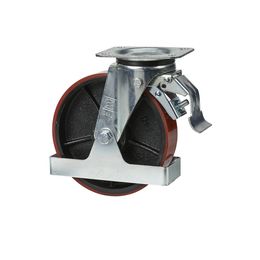 Ersatzrad f&uuml;r Hubplattformwagen, &Oslash; 200 x 50 mm, Lenkrolle kaiserkraft