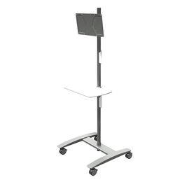 Dataflex Trolley VIEWMATE COMBO AV, für einen Monitor, silber