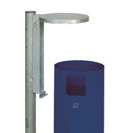 Var Stahlrohrpfosten, L&auml;nge 1450 mm, verzinkt