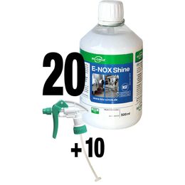 Bio-Circle Edelstahlreiniger E-NOX Shine, VE 20 Stk + 10 Sprayer, wasserbasiert