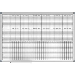 Maul Plantafel Maulstandard, Monats-/Jahresplaner, kunststoffbeschichtet, Breite 900 mm