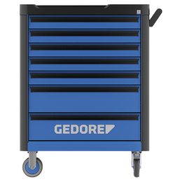 Gedore Werkzeugwagen workster highline large, 7 Schubladen, Traglast 40 kg, HxBxT 1045 x 785 x 510 mm