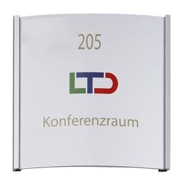 ORLANDO&trade; T&uuml;rschild, HxB 148 x 148 mm, Gewicht 0,22 kg kaiserkraft