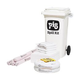 PIG Fahrbares Notfall-Kit, klein, Ausführung Öl, absorbiert 79,6 l