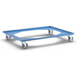 eurokraft pro Transportroller NEO, f&uuml;r Euroformate 800 x 600 mm, Tragf&auml;higkeit 250 kg