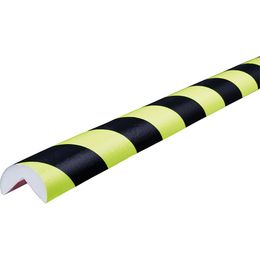 SHG Knuffi&reg; Eckenschutz, Typ A, 1 Rolle &agrave; 50 m, schwarz / fluoreszierend