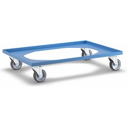 eurokraft pro Transportroller NEO, f&uuml;r Euroformate 600 x 400 mm, Tragf&auml;higkeit 250 kg