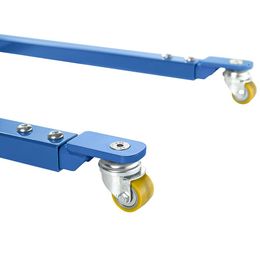 eurokraft pro Lenkrollensatz f&uuml;r Materialheber, LxB 160 x 43 mm, Tragf&auml;higkeit 120 kg