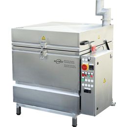 Bio-Circle Teilewaschmaschine, aus Edelstahl, mit Hochdruckspritzsystem