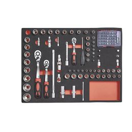 Werkzeug-Shadowboard, Steckschl&uuml;ssel, f&uuml;r BxT 490 x 340 mm kaiserkraft
