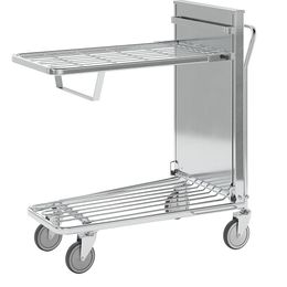 Kongamek Einkaufswagen, verzinkt, LxBxH 960 x 525 x 1030 mm, Tragf&auml;higkeit 300 kg