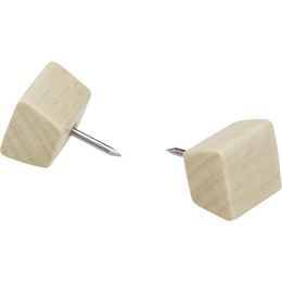 Design-Holz-Pinnnadeln, VE 25 Stk, hellbraun kaiserkraft