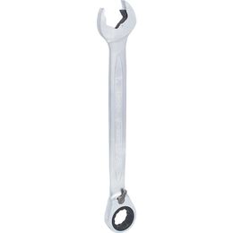 KS Tools DUO GEARplus Ringmaulschl&uuml;ssel, umschaltbar, Ring 15&deg; gekr&ouml;pft, 27 mm