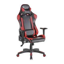 Bürostuhl Gaming, Wippmechanik mit Gegengewichteinstellung, schwarz/rot kaiserkraft