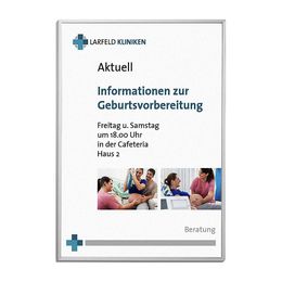 Türschild, DIN A6 hoch, HxB 212,5 x 150,5 mm, verkehrsweiß kaiserkraft