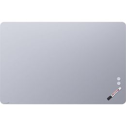 Legamaster Mattes Glasboard, runde Ecken, Sicherheitsglas, BxH 1500 x 1000 mm, pastellblau