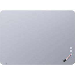 Legamaster Mattes Glasboard, runde Ecken, Sicherheitsglas, BxH 1200 x 900 mm, pastellblau