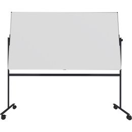 Legamaster UNITE PLUS Whiteboard, drehbar, Stahl emailliert, wei&szlig;, BxH 2305 x 2050 mm